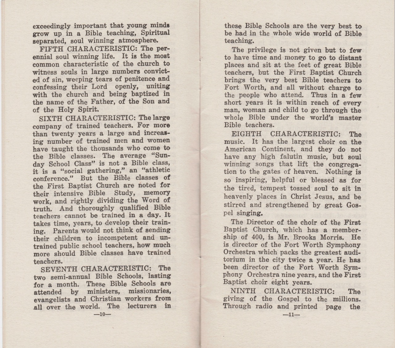 1934 Church Pamphlet – BaptistBasics.org
