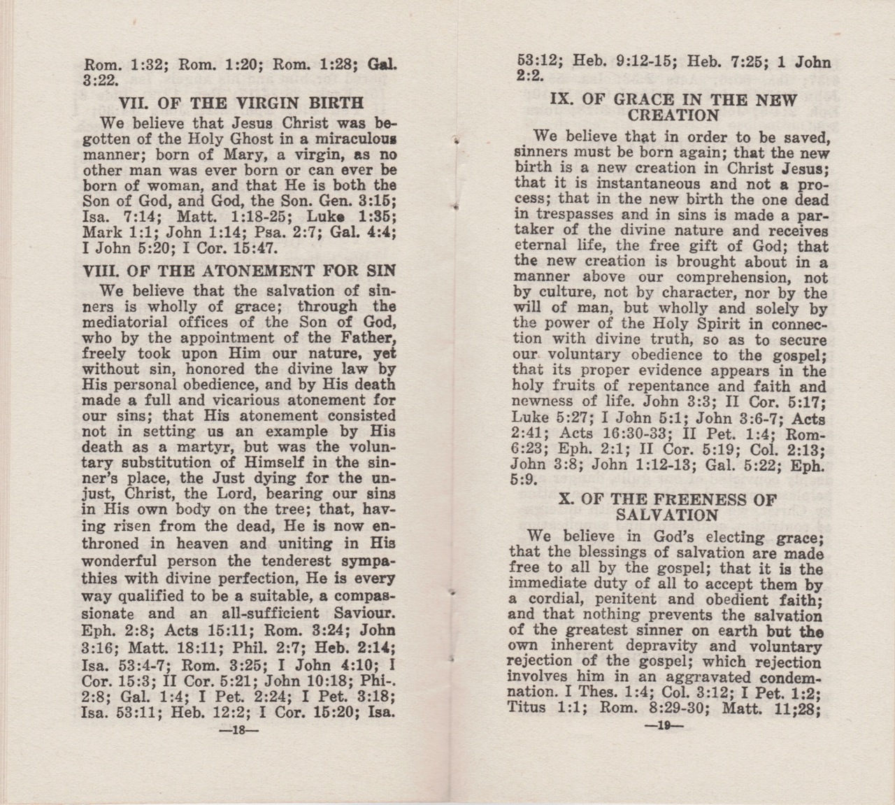 1934 Church Pamphlet – BaptistBasics.org