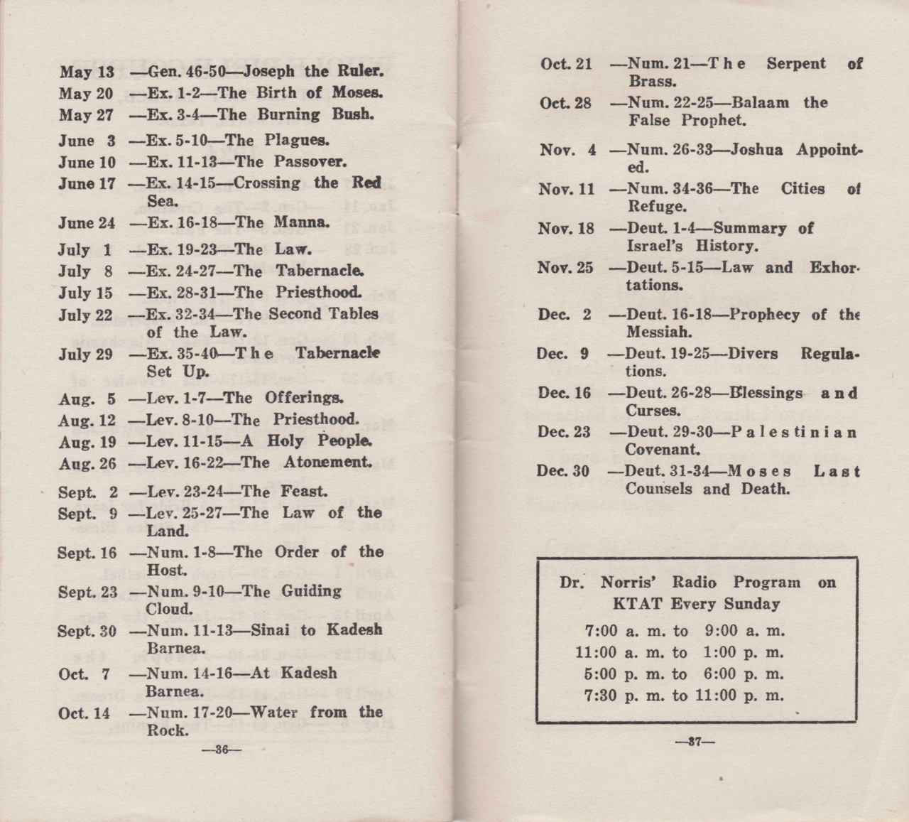 1934 Church Pamphlet – BaptistBasics.org